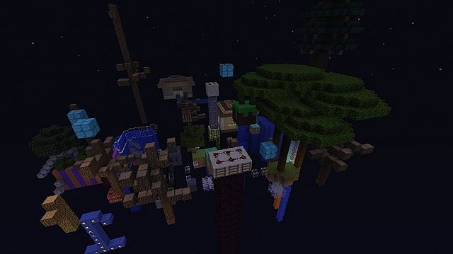 Wacky survival Minecraft Map