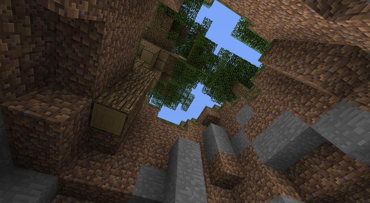 floating island with tree Minecraft Map