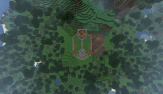 Small Medieval fort Minecraft Map