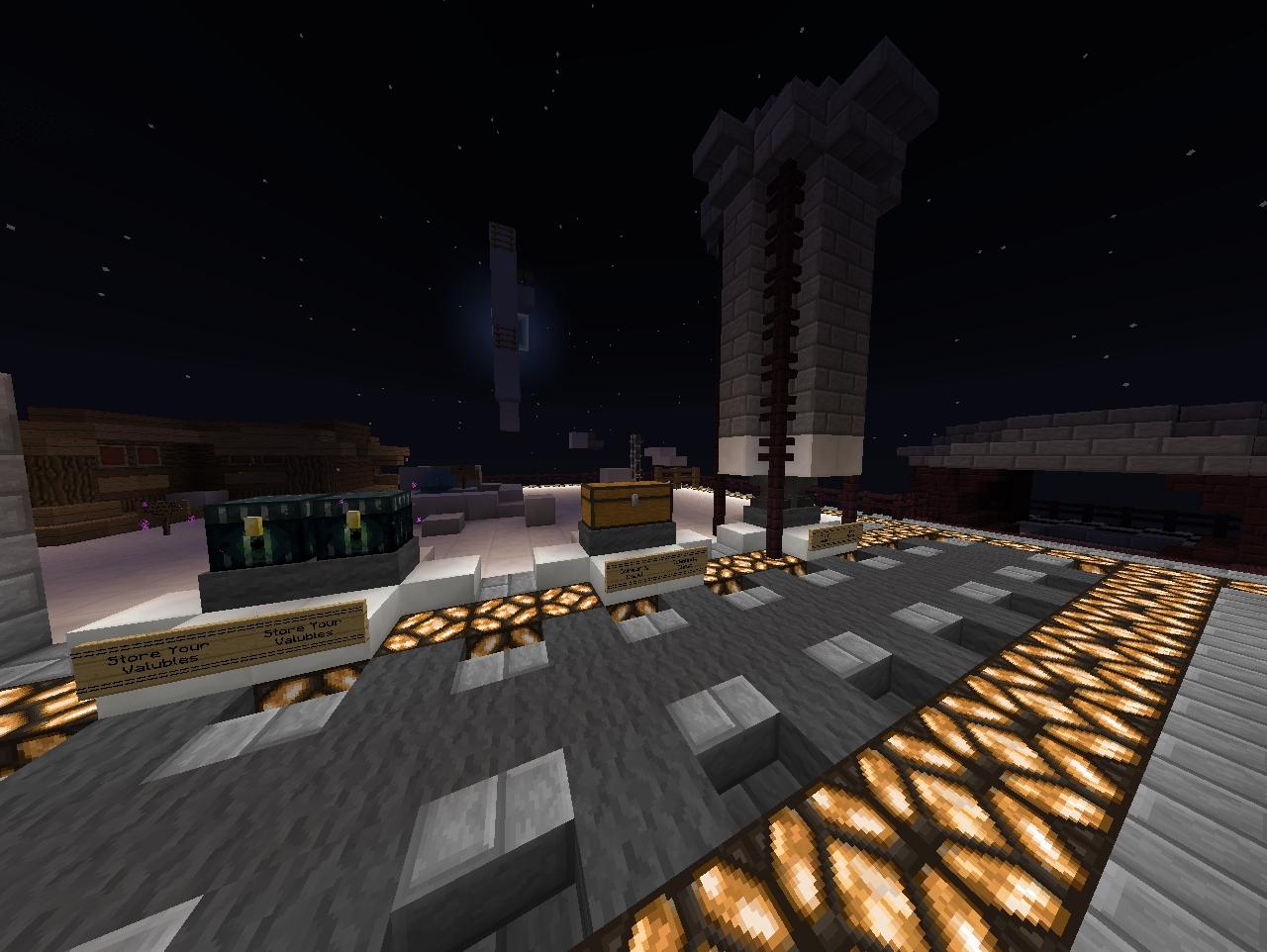 Kit PvP Server Spawn Minecraft Map