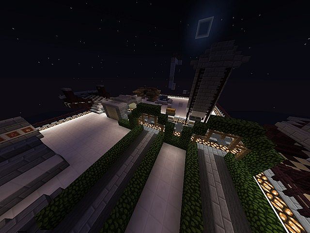 Kit PvP Server Spawn Minecraft Map