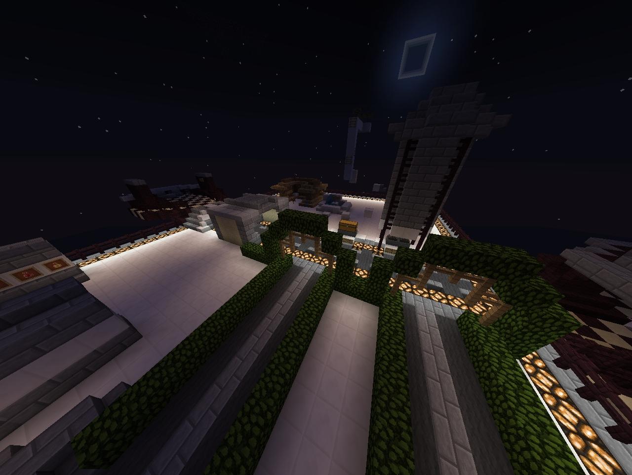 Kit PvP Server Spawn Minecraft Map