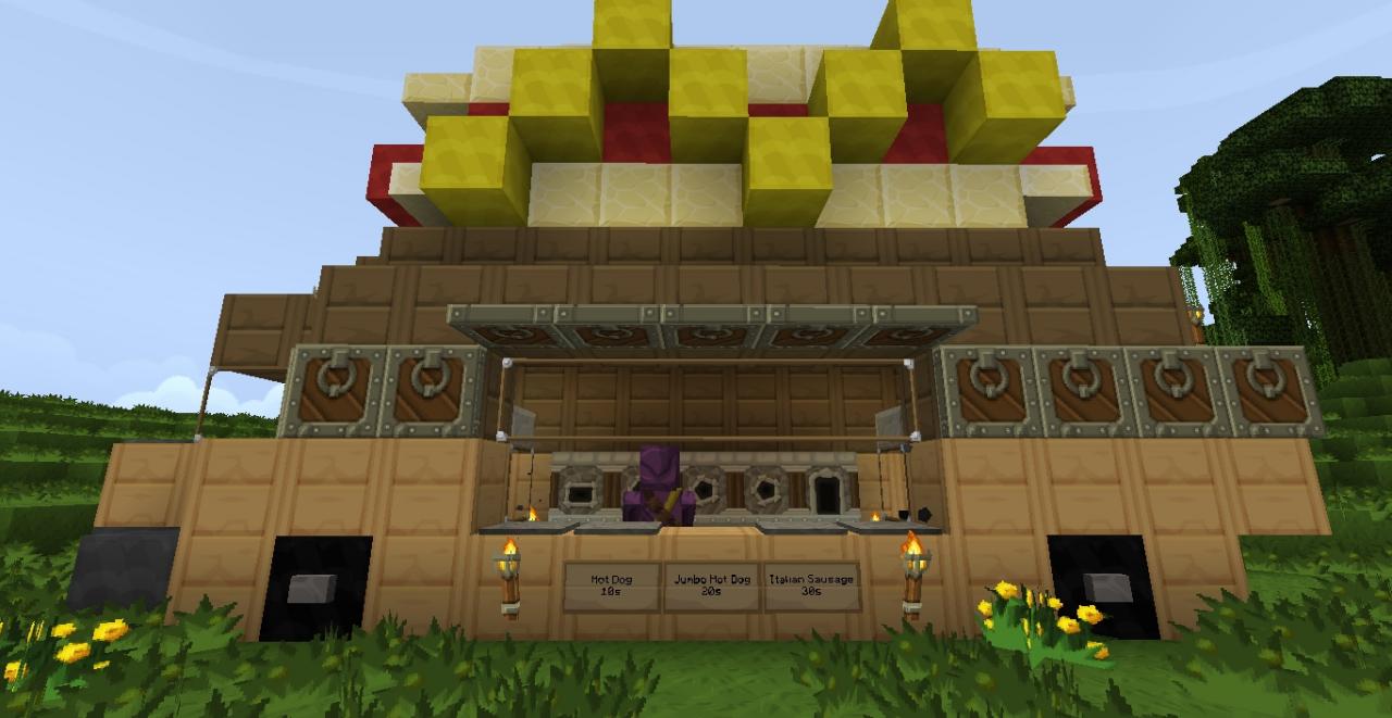 Hotdog Stand Minecraft Map