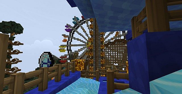 Double Wedgie Waterslide Minecraft Map