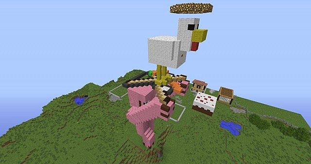 The Holy Pig Chicken Minecraft Map