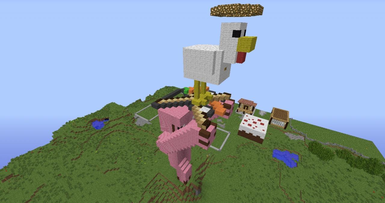 The Holy Pig Chicken Minecraft Map