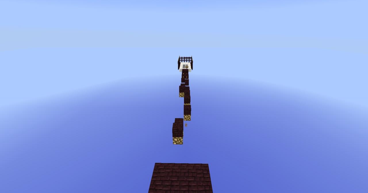 Map jump spawner tytry 4 lvl Minecraft Map