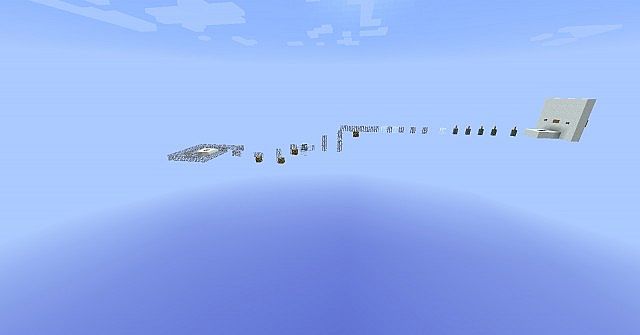 Map jump spawner tytry 4 lvl Minecraft Map