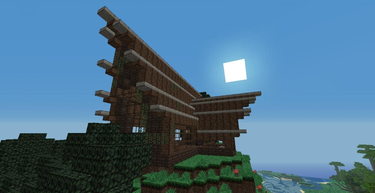 Floating House Minecraft Project