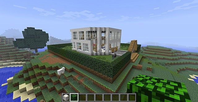 Wool house Minecraft Map