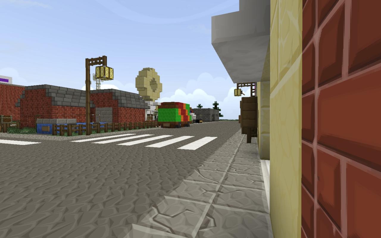 Ghettoville V. 1.0 - An ungoing project Minecraft Map