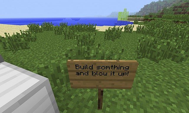 Nuclear Bomb *EXPLOSIONS* Minecraft Map