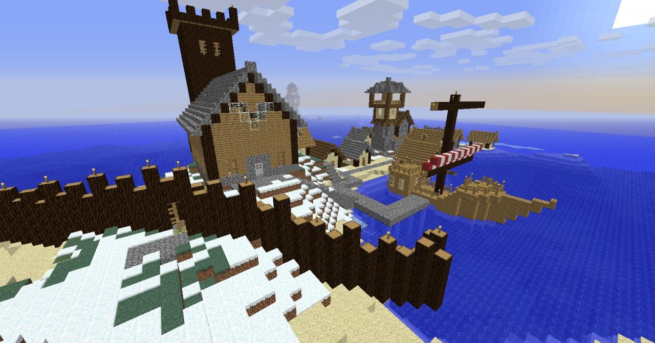 Viking's village Minecraft Map