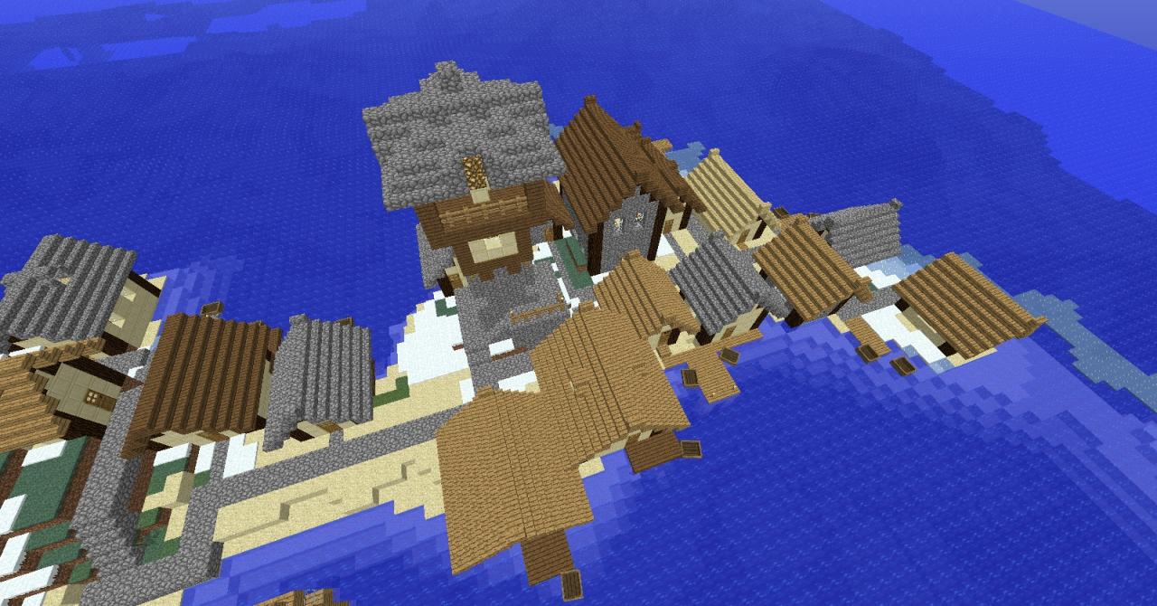Viking's village Minecraft Map