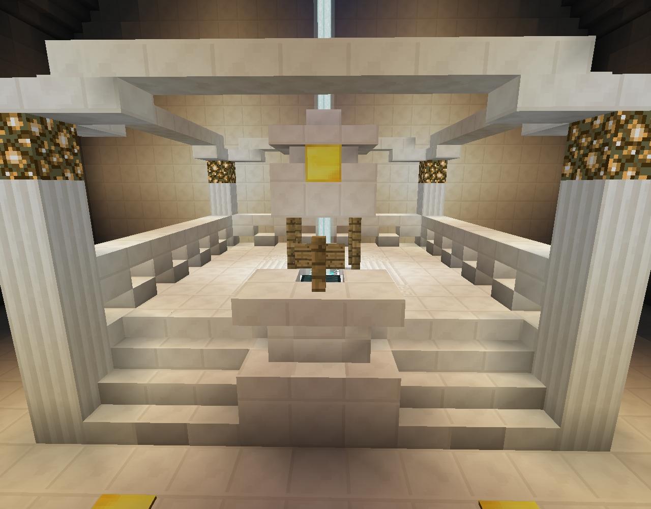 Temple of Zeus (spawn) Minecraft Map