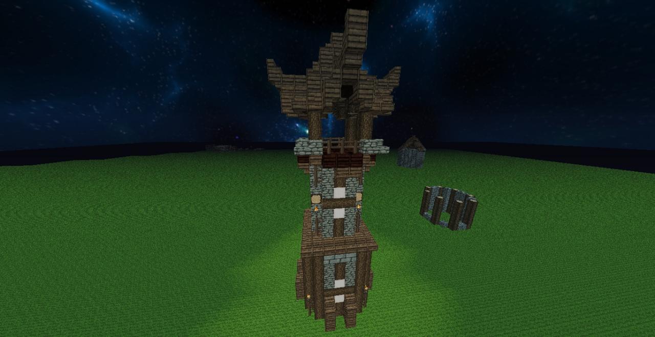 Medieval Guard Tower Minecraft Map