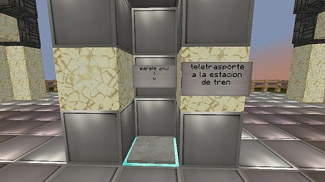 Metro estation + FT motors schematic Minecraft Map