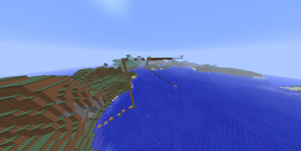 The Block Runner Minecraft Map