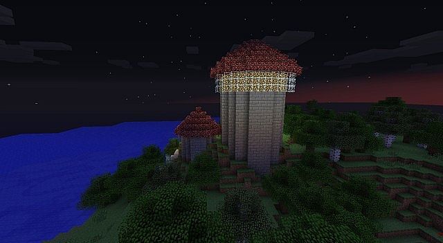 Random lighthouse tower Minecraft Map