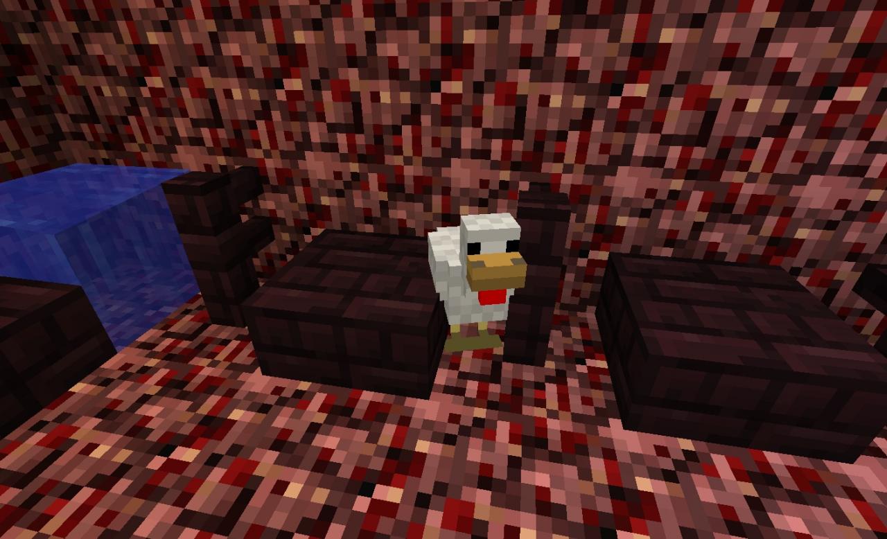 Hunger games/Survival games (Nether addition) Minecraft Map