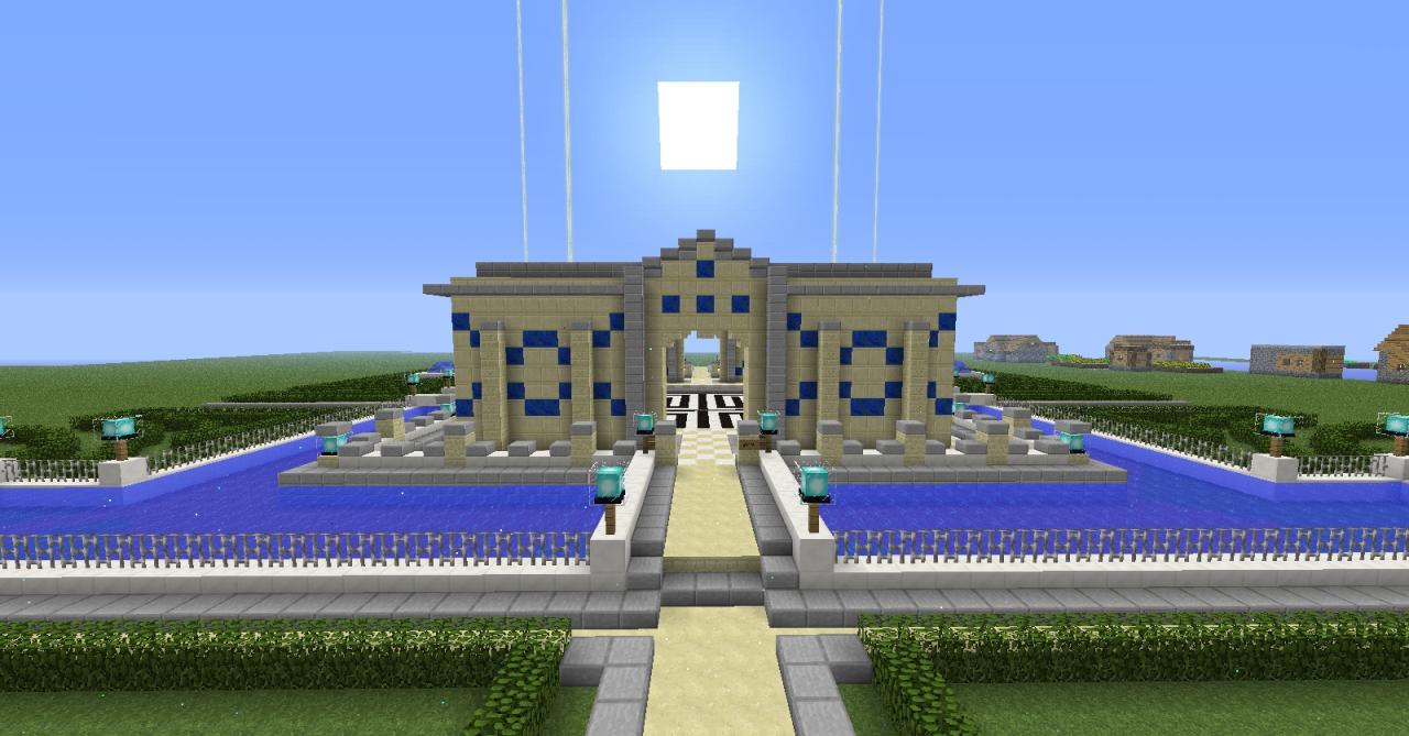 Cool Server Spawn Minecraft Map