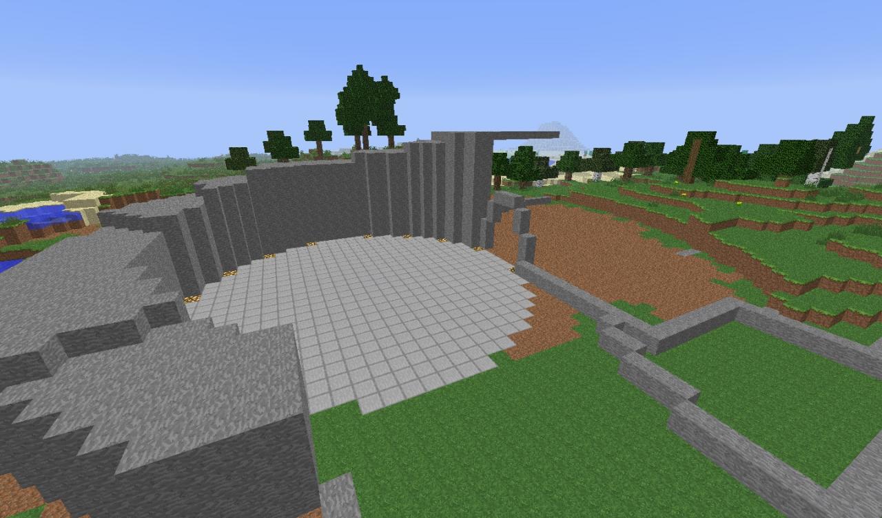 Dawn of the Night - Spawn - Completed (PMC Spawn Contest) Minecraft Map