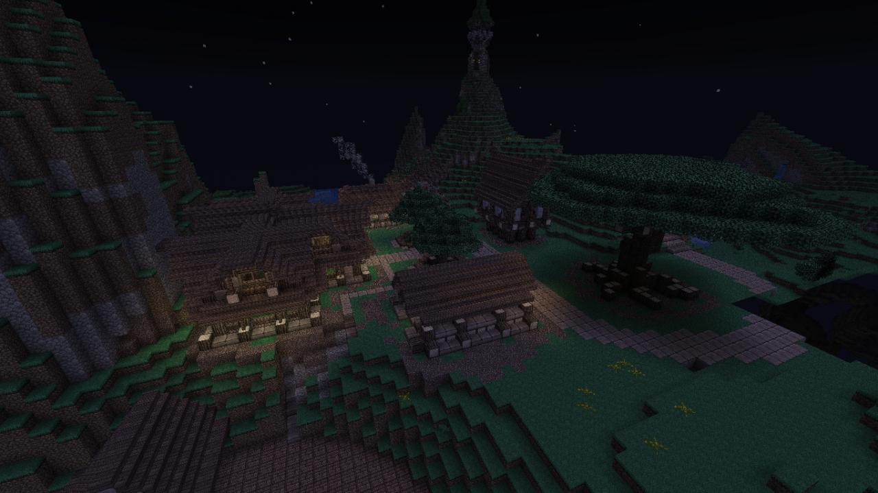 Whiterun (Skyrim Inspired Town.) Minecraft Map