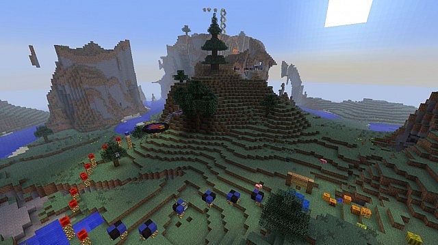 Squid parkour map Minecraft Map