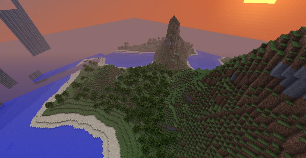 Sous La Mer - The Sunken Island Minecraft Map