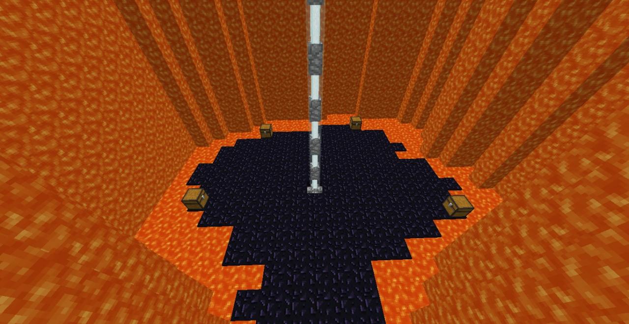 Volcano PVP Minecraft Map