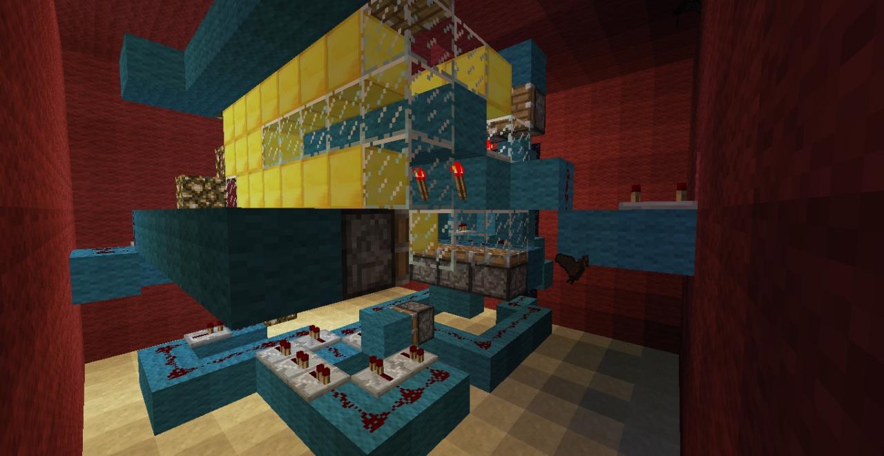 Redstone Countdown || TNT Output and Cannons || Minecraft Map