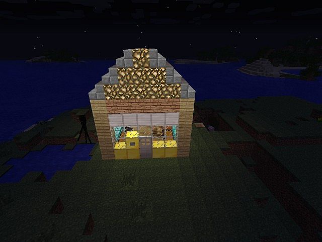 The rich man's house Minecraft Map