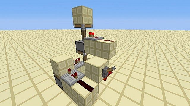 Double Piston Extender ULTRA COMPACT SUPER SIMPLE Minecraft Map