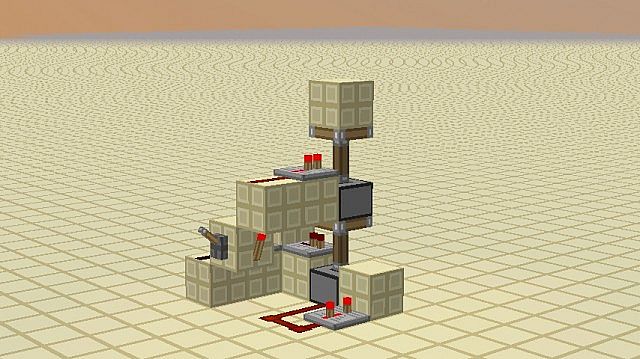 Double Piston Extender ULTRA COMPACT SUPER SIMPLE Minecraft Map
