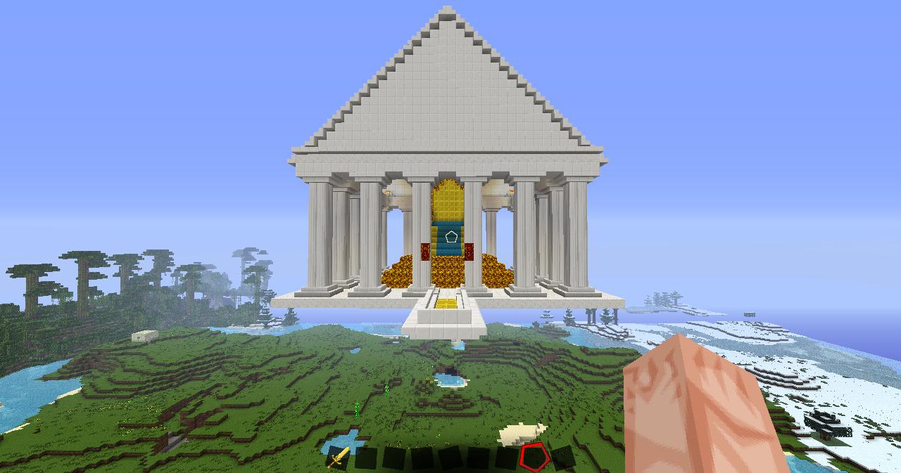 Sky temple Minecraft Map