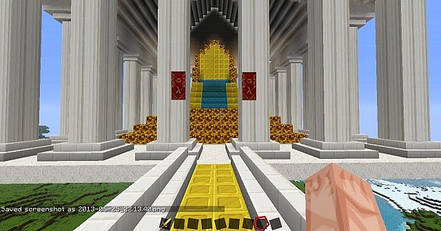 Sky temple Minecraft Map