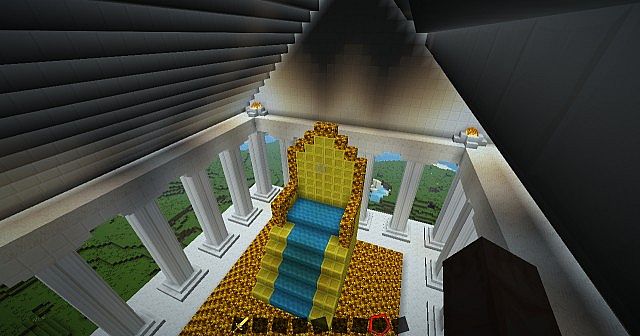 Sky temple Minecraft Map