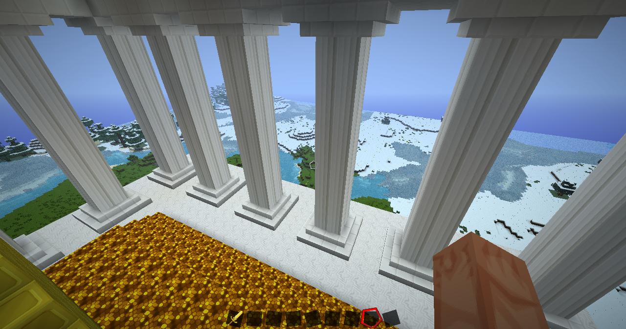 Sky temple Minecraft Map