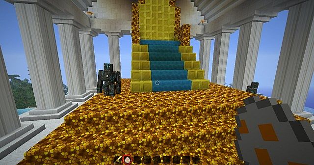 Sky temple Minecraft Map