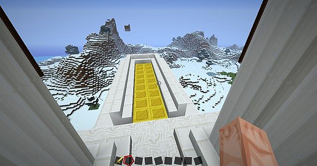 Sky temple Minecraft Map
