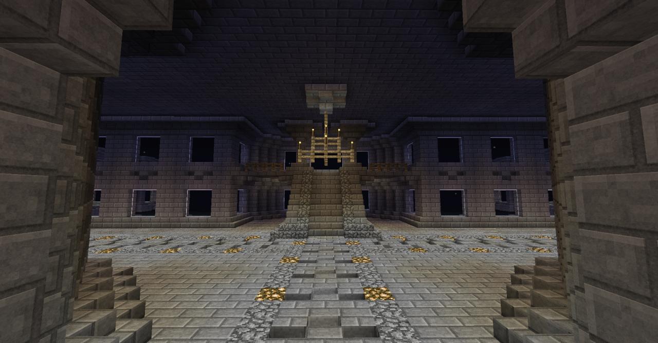 Simple Server Spawn Building Minecraft Map