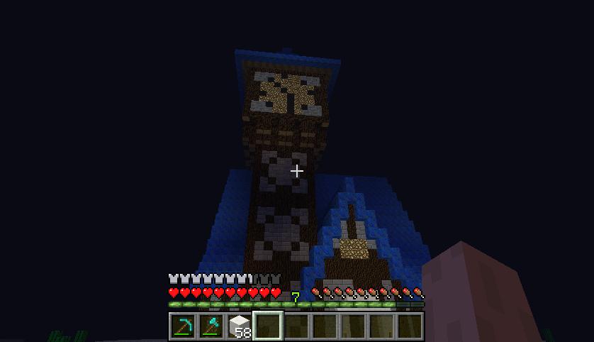 Warcraft III(WoW) Town Hall Minecraft Map