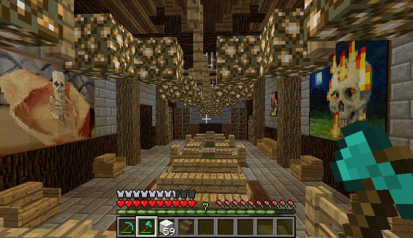 Warcraft III(WoW) Town Hall Minecraft Map