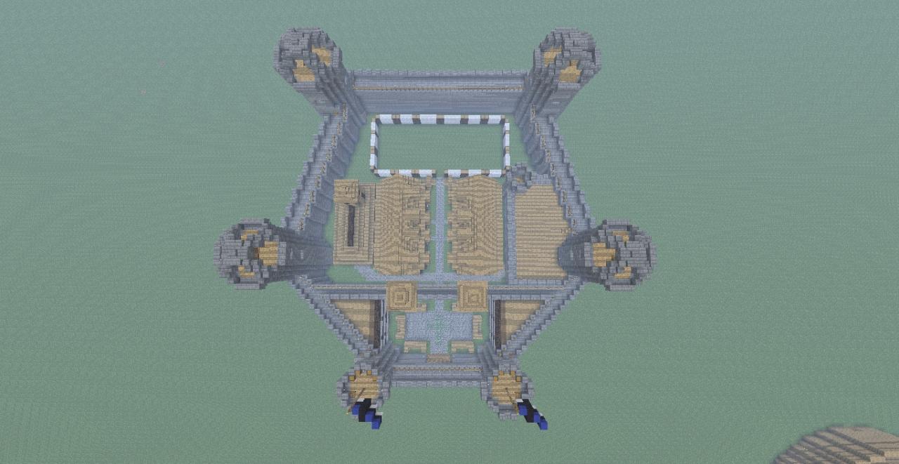 Medium sized medival castle Minecraft Map