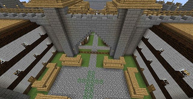 Medium sized medival castle Minecraft Project