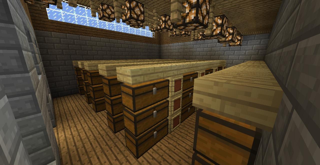 Medival warehouse Minecraft Map