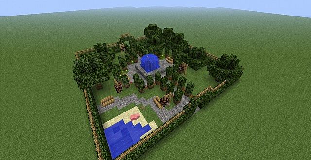 Small park Minecraft Map