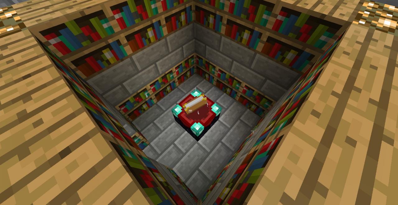 Enchanting house Minecraft Map