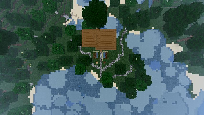 Relaxation Cottage -First Modern Build- Minecraft Map