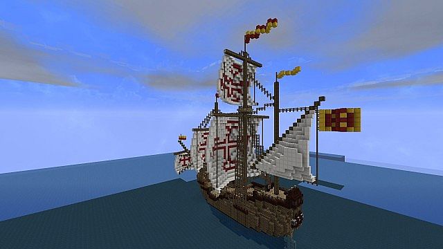 Spanish Caravel - Santa Maria Minecraft Map